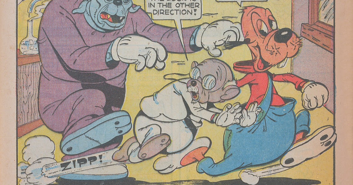 Four-Color Shadows: Wacky Willy and the Mad Monster-1943