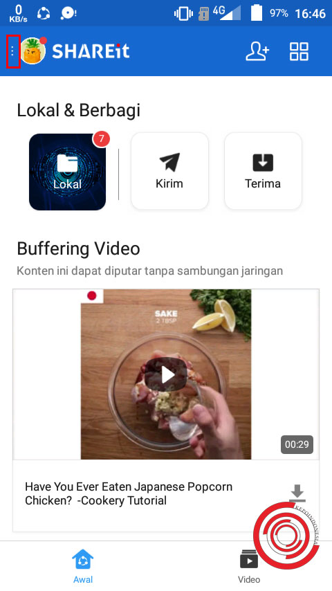 Cara Menghilangkan Iklan, Berita, dan Video di Aplikasi SHAREit ...