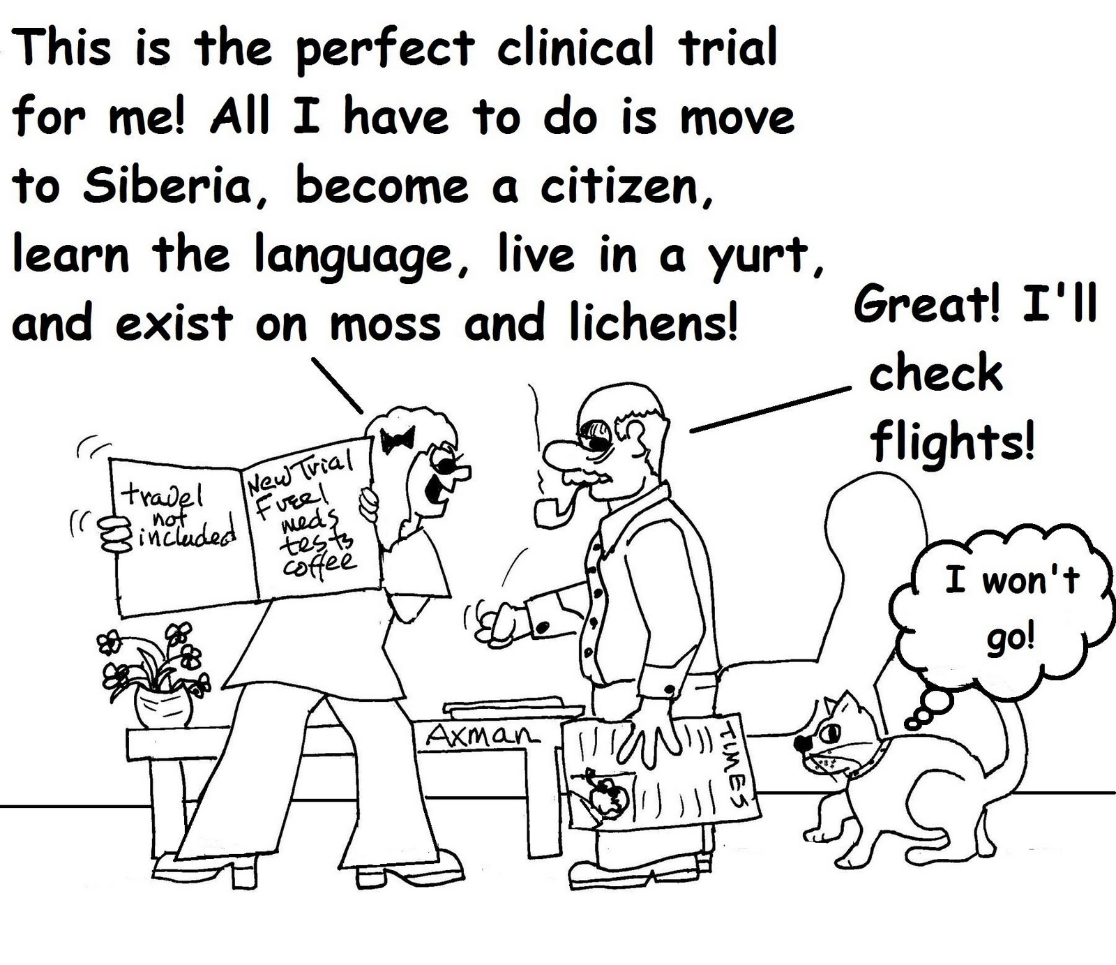 Cancer Clinical Trials: Clinical Trials in Cartoons