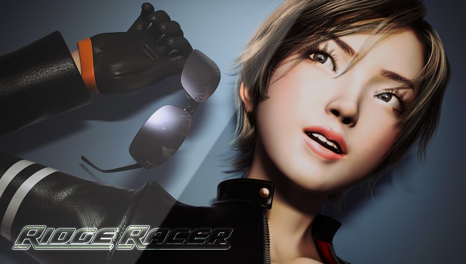 BioChemGame Lab: PS Vita Wallpaper Ridge Racer-Nagase Reiko