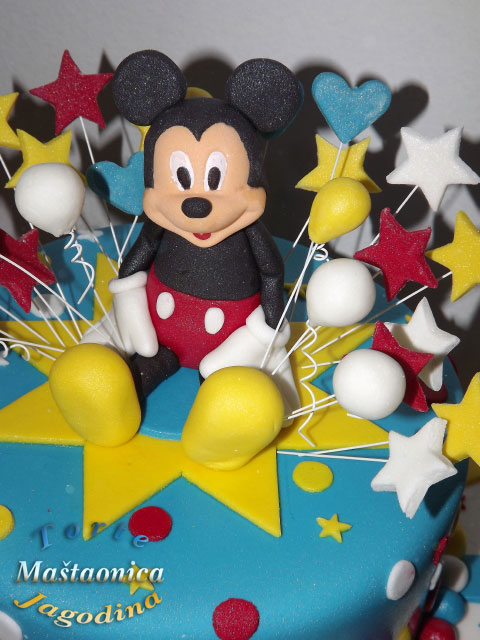 Torte Mastaonica Jagodina: Mickey Mouse & Co cake / Miki Maus torta