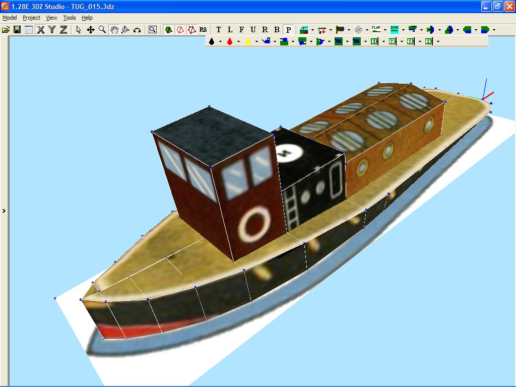 Toys and Stuff: Paper Tug