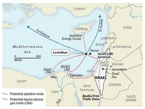TEKMOR Monitor: Egypt Starts Talks With Cyprus on Natural Gas Pipeline ...
