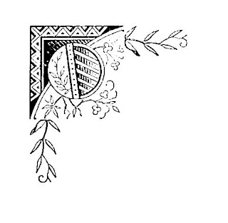 Digital Stamp Design: Free Corner Design Digital Stamp: Vintage Corner ...