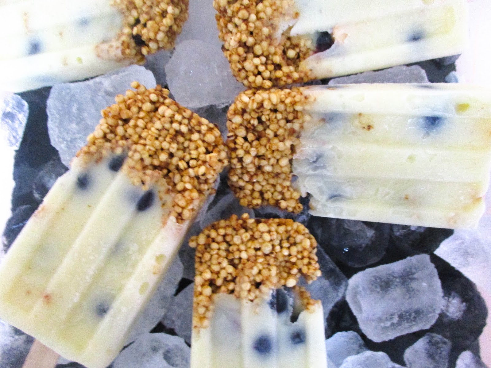 Frozen Yoghurt Breakfast Pops | LONDON MUMMA