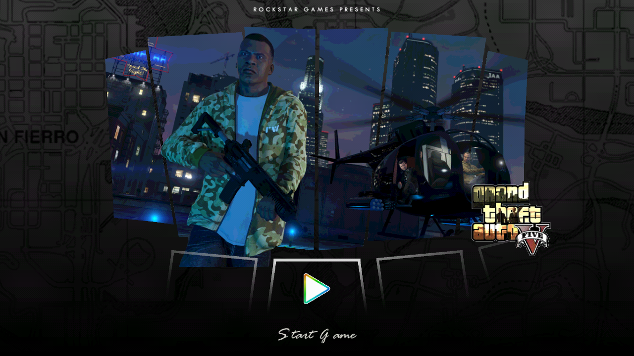 Menu Style GTA V Untuk GTA San Andreas Android - Riziq Gaming