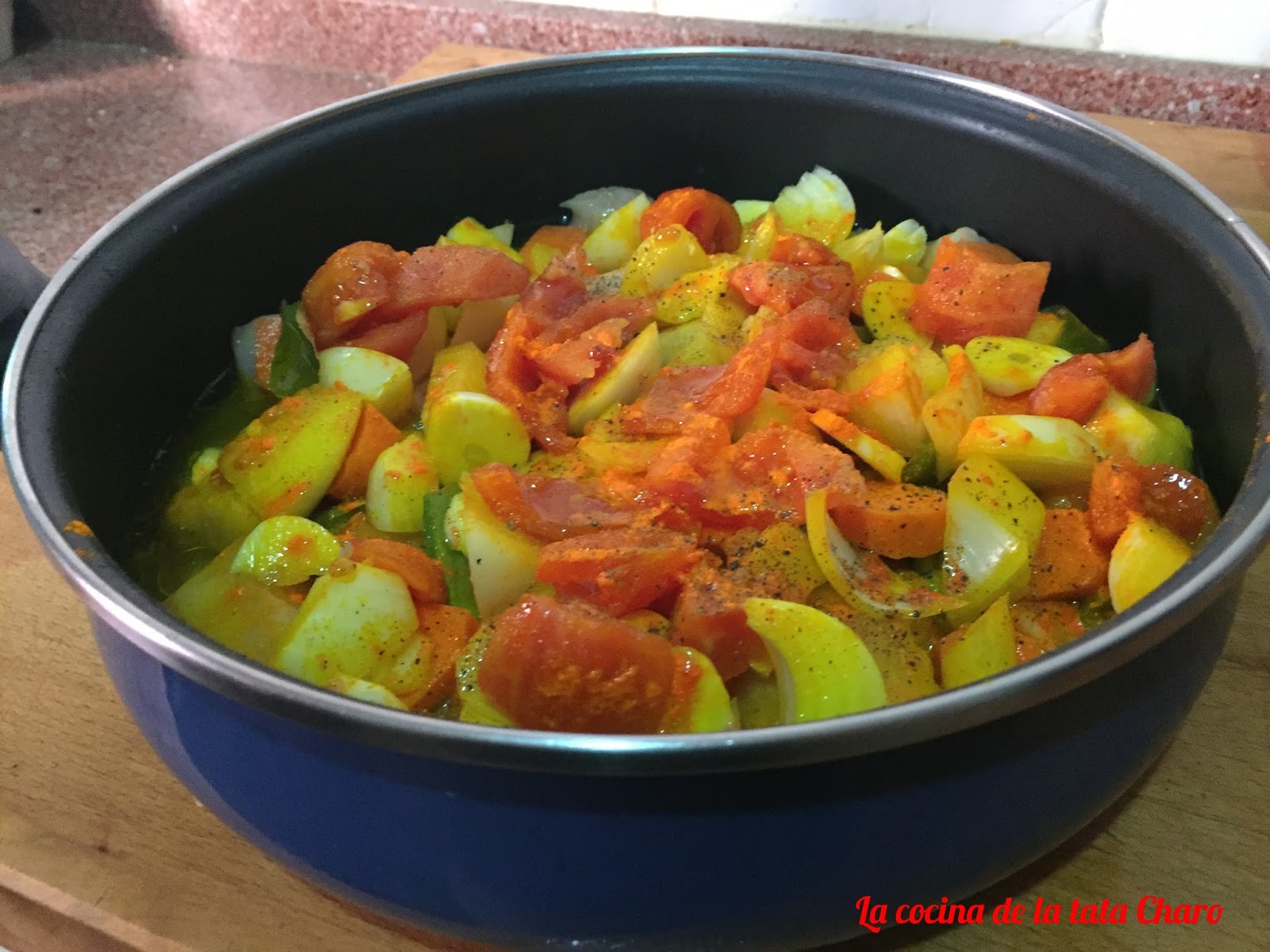 La cocina de la tata Charo: Pollo en salsa