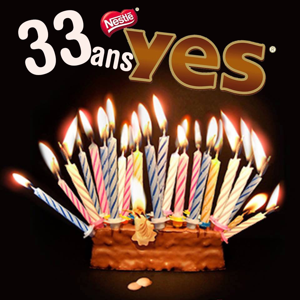 Le gâteau YES Nestlé a 33 ans ! - Gateaux Yes