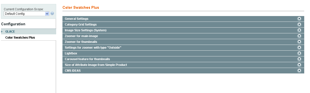 Magento Color Swatch Extension Tháng 5 2014