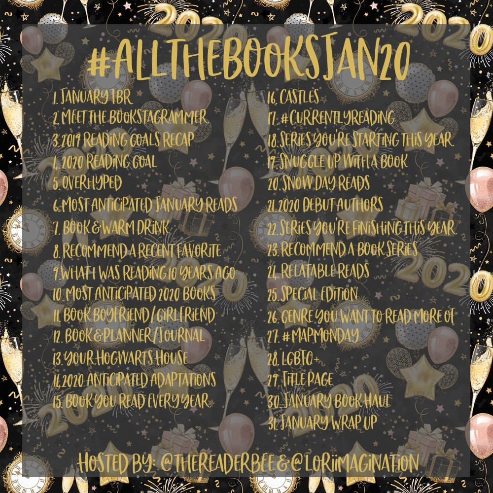 The Reader Bee: January Book Challenge • #AlltheBooksJan20