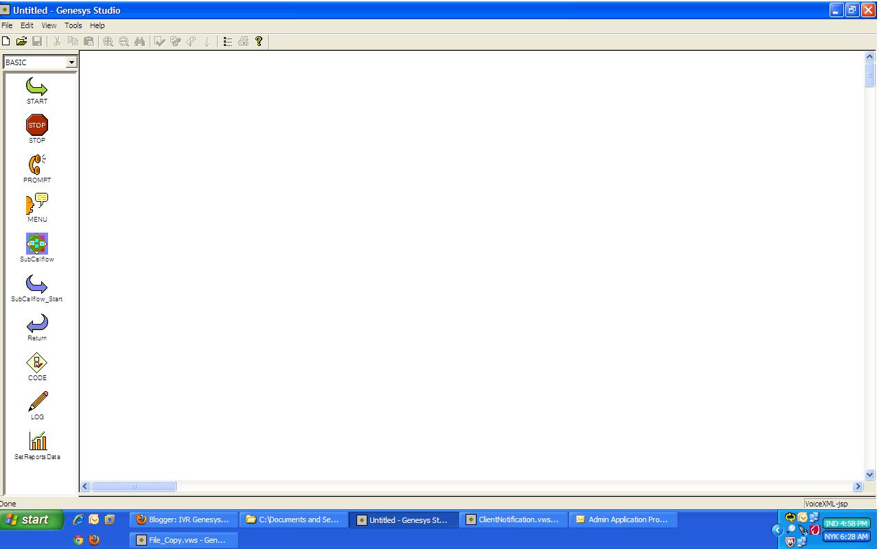 IVR Genesys Studio Development