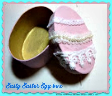 Make it easy crafts: Easy Easter Egg Box