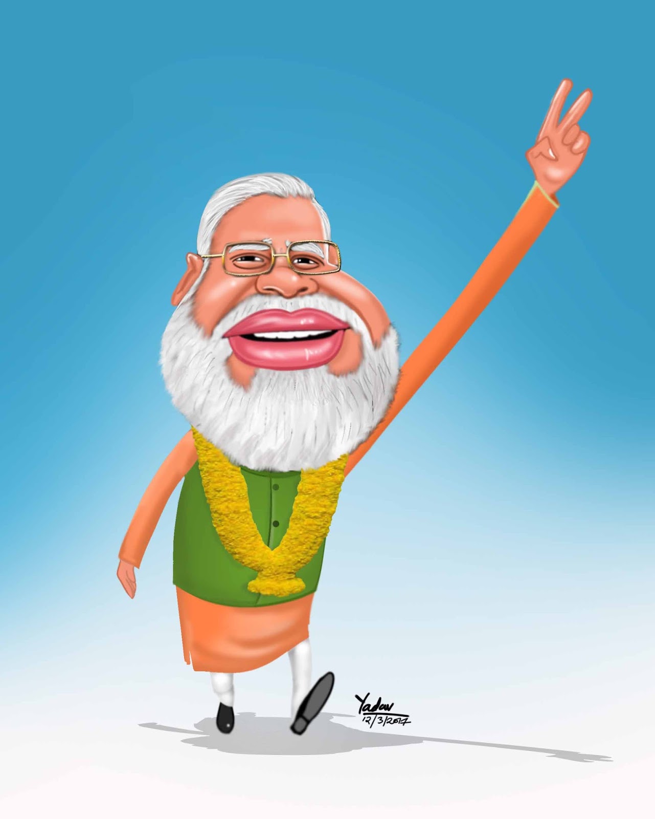 indian caricature
