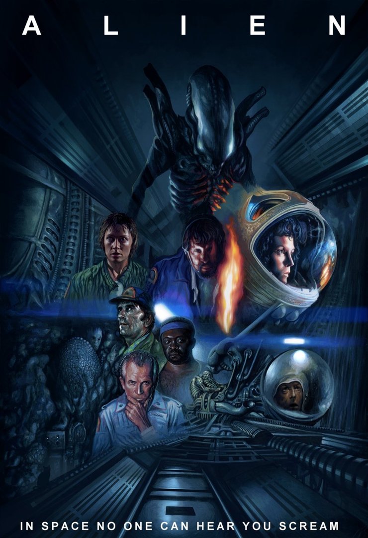 Bloody Pit of Rod: ALIEN (1979) Poster Art