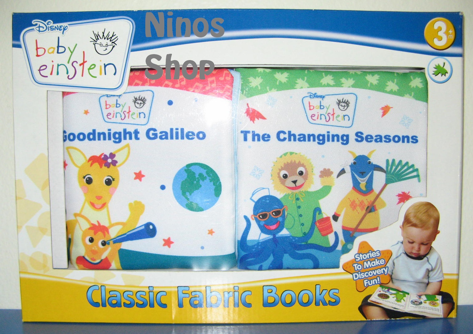 Book: Baby Einstein Classic Fabric Books | NINOS SHOP