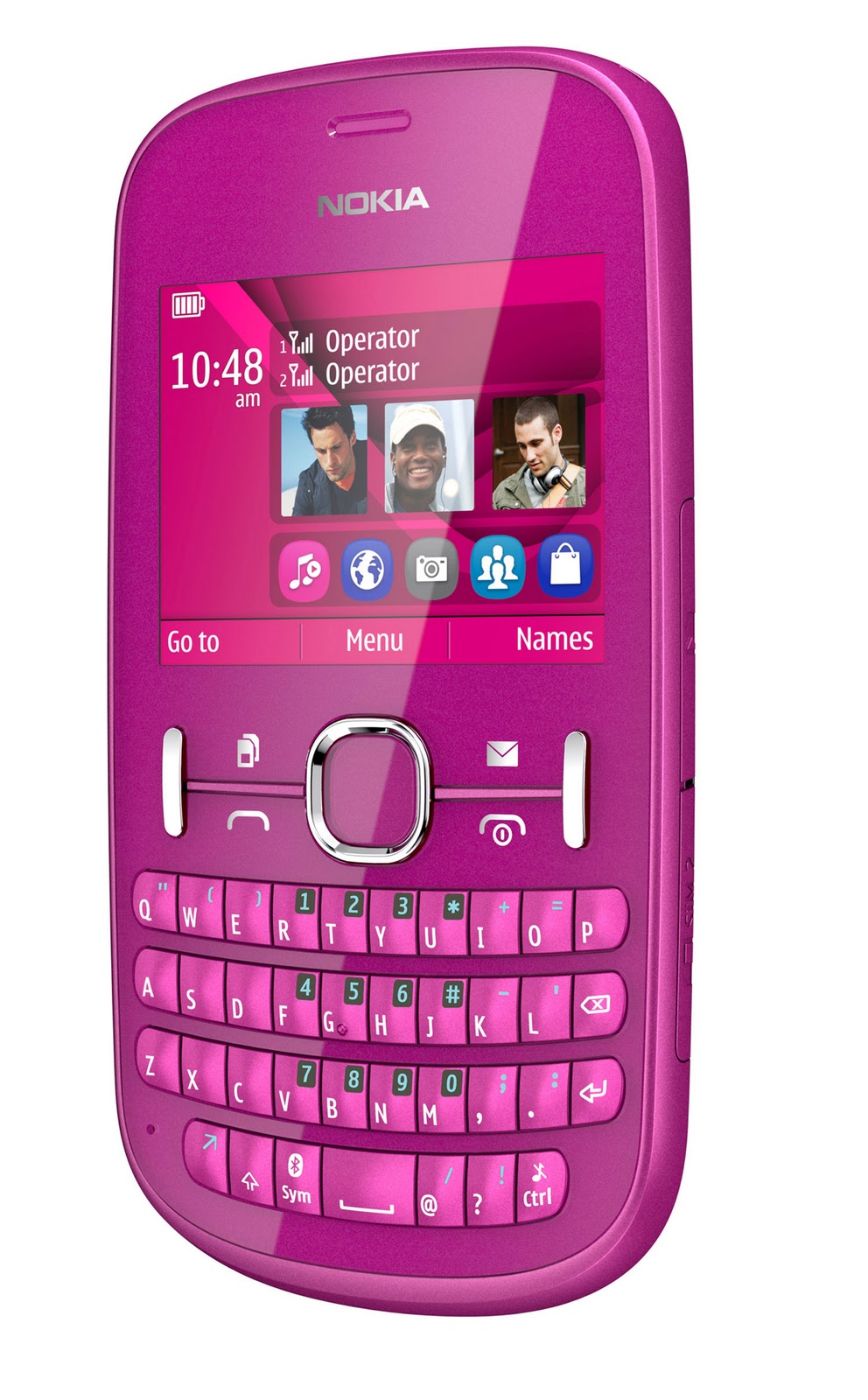 Nokia Asha 200 - a full QWERTY dual SIM phone