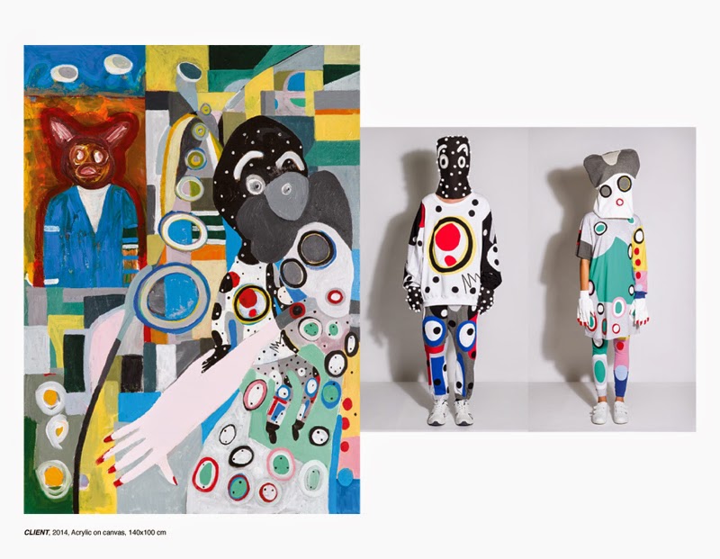 DUOMO SHOWROOM MLT SHOP: Daniel Palillo S/S 2015 "Paintings about the ...