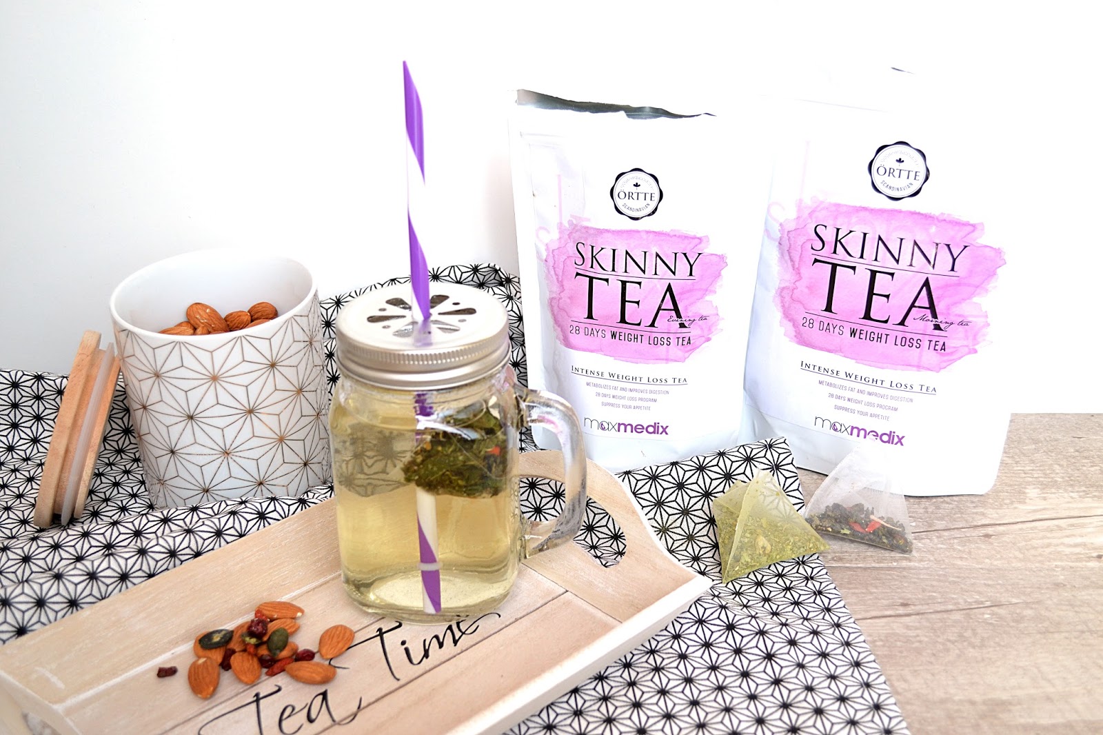 Blog L'univers de Mel: La cure minceur Skinny Tea de chez Ortte ...