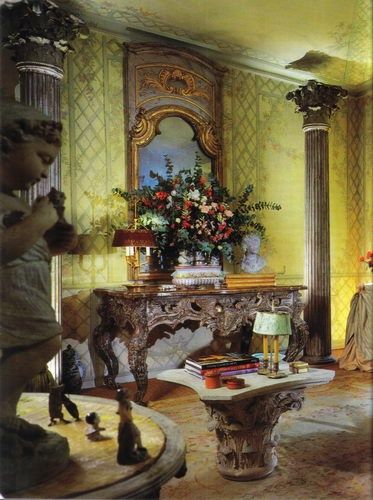 Eye For Design: Decorating French Style With Louis XV Console Tables