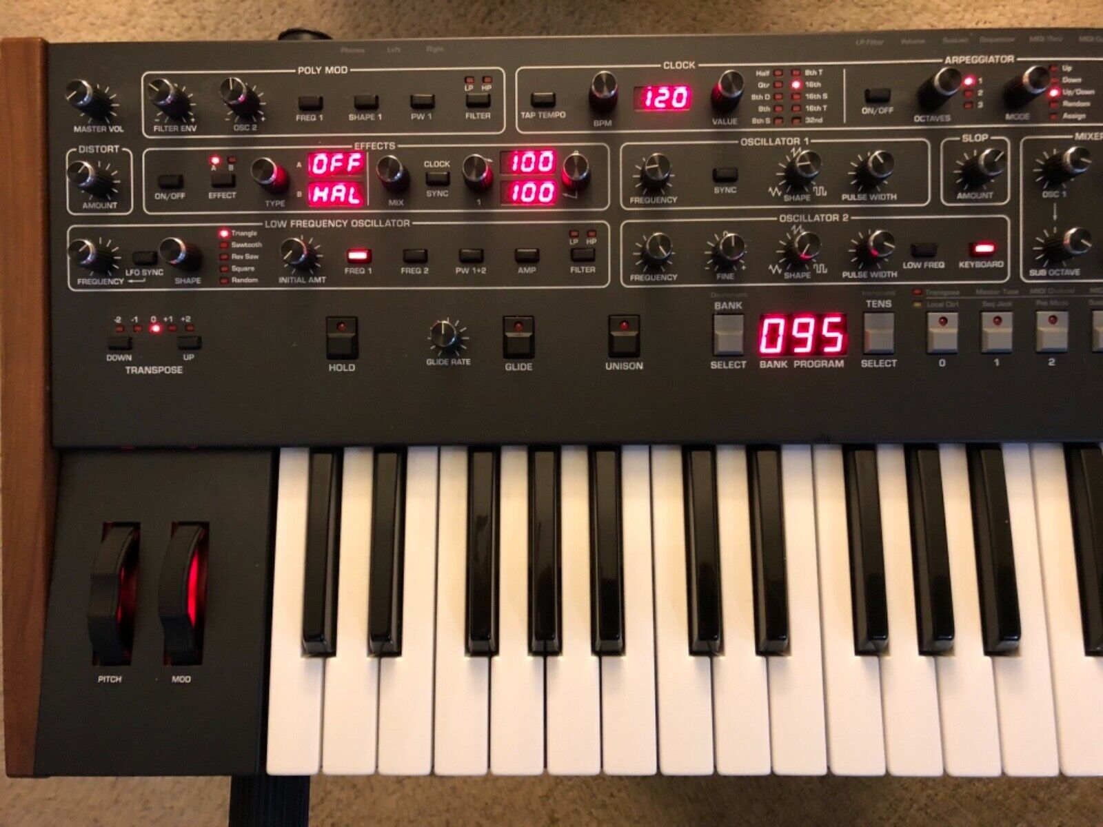 MATRIXSYNTH: Dave Smith Instruments PROPHET 6 Keyboard Synthesizer W ...