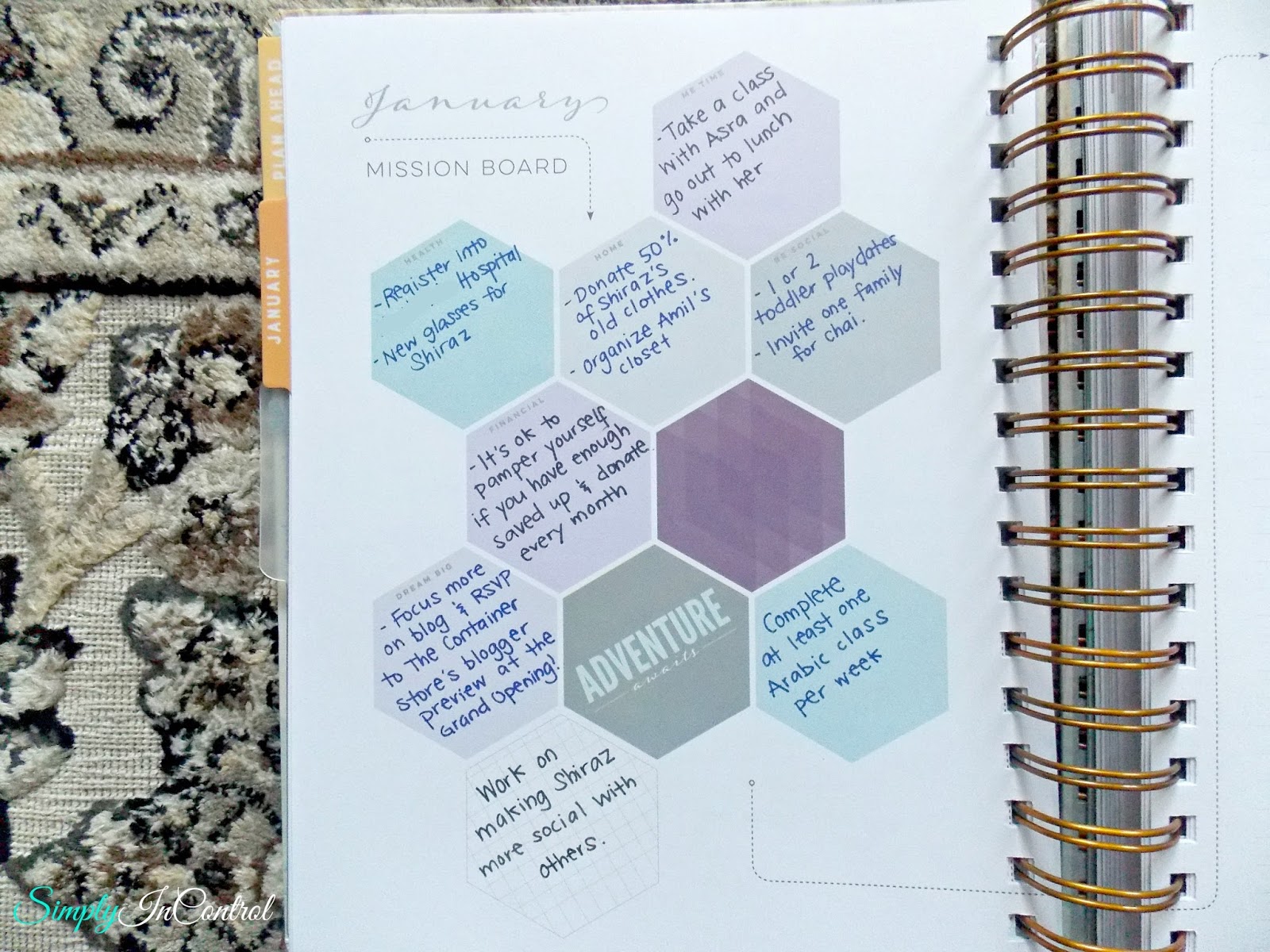Simply in Control: Inkwell Press Flex Planner Review