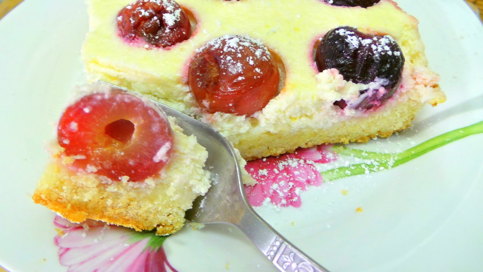 Lilian's Baking Inspiration: Kirsch-Quark-Blechkuchen