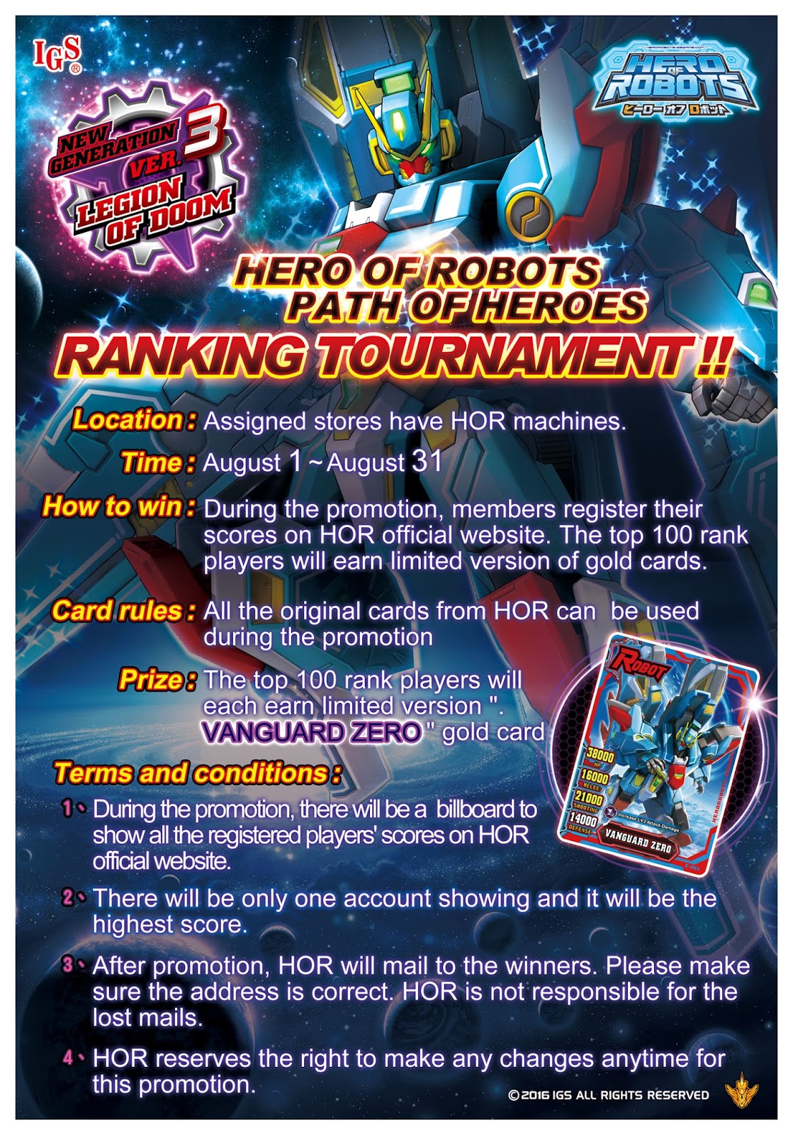 ANIMAL KAISER AND OTHER CARD GAMES: HERO OF ROBOTS PATH OF HEROES ...