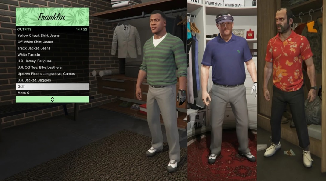 CARA MENDAPATKAN SEMUA BAJU & PAKAIAN SPESIAL DI GTA 5 OFFLINE (PS3 ...