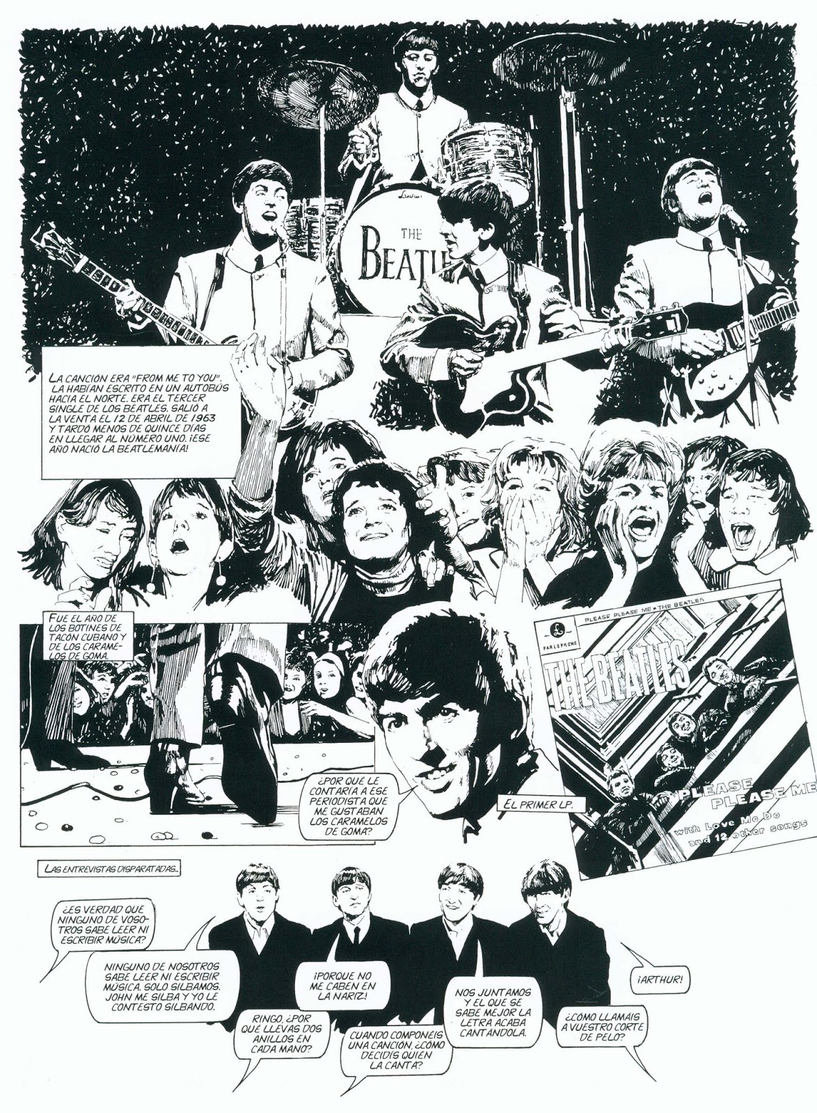 Galicia Comic: La historia de los Beatles
