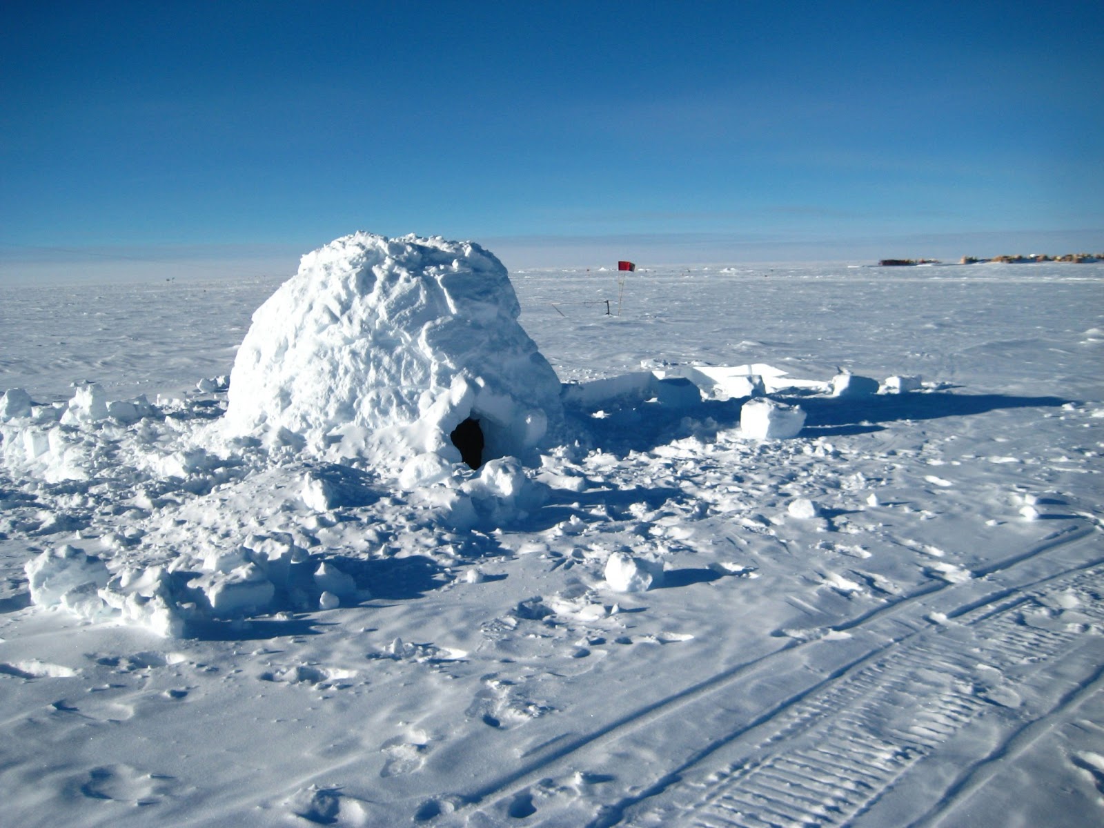 A Playful Search For Beauty: South Pole Igloo