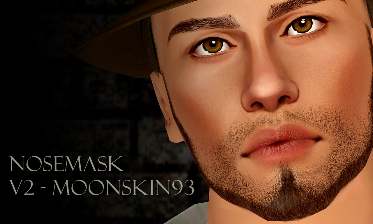 My Sims 3 Blog: Nose Mask V2 by Moonskin93