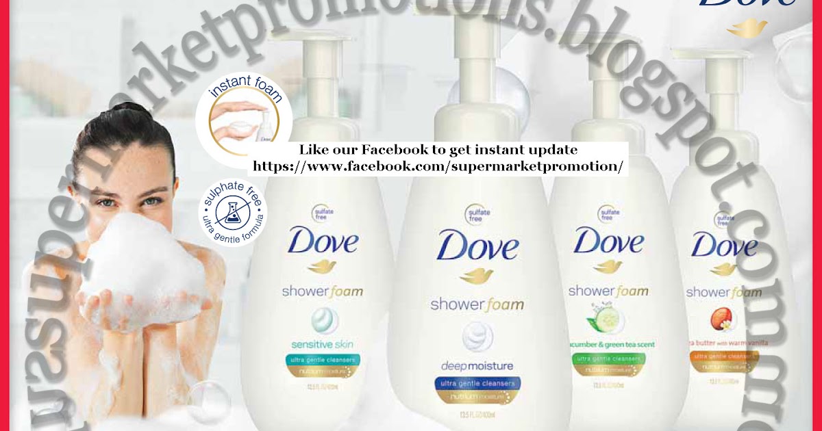 NTUC FairPrice Dove Promotion 03 - 31 August 2018 ~ Supermarket Promotions