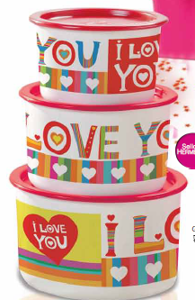 Tupperware: I Love You x3