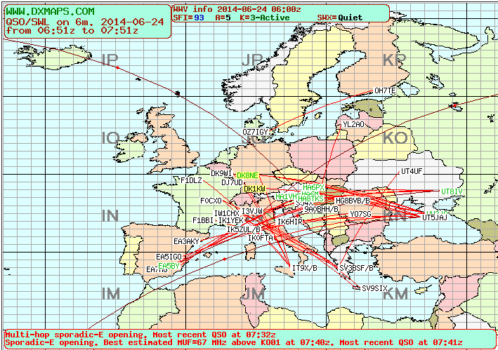 PE4BAS Amateur Radio Weblog: How to determine 6m propagation when not ...