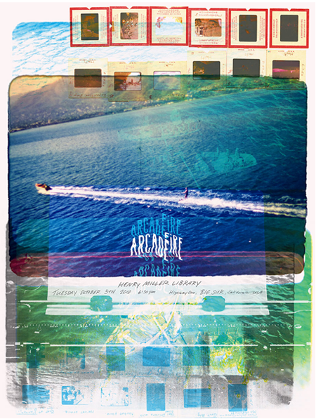 Flyer Goodness: Arcade Fire Posters by Burlesque of North America