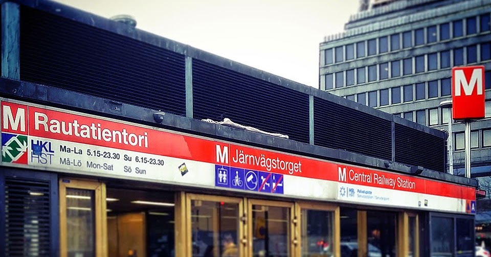 Suomi Tour: Helsingin metro