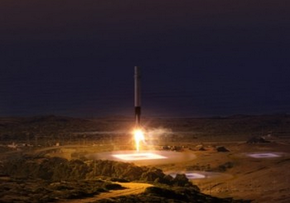 desarrollo defensa y espacio: Final Falcon 9 v1.1 rolls out for static ...