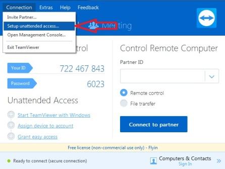 Cara setting password Team Viewer - Teknologikuy