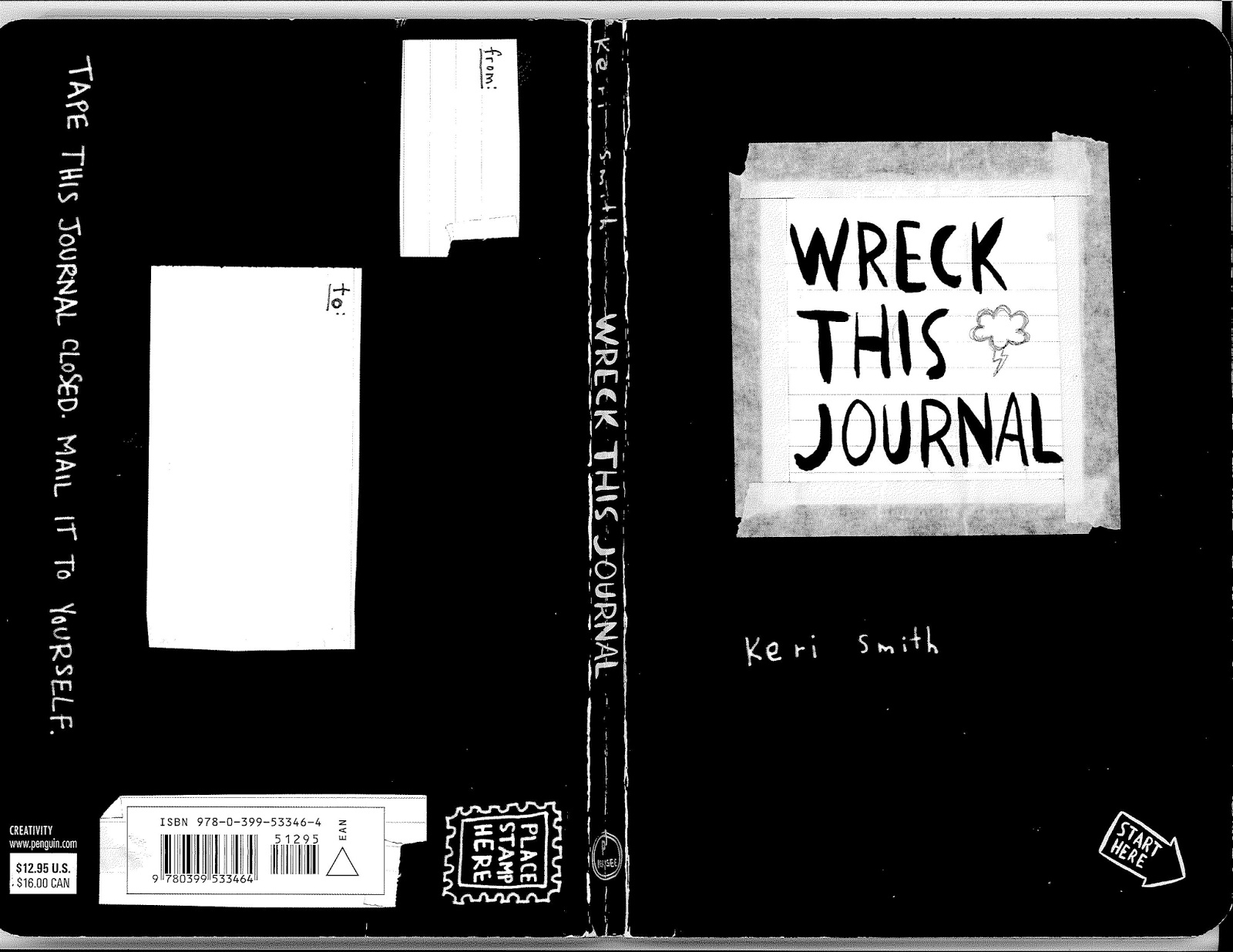 [2Days1Book][BookReview] - Wreck This Journal - My Life, My Dreams