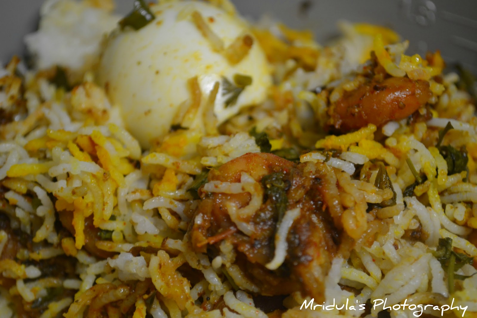 Every Day Cooking simplified...: Hyderabadi Prawns(Shrimp) Biryani