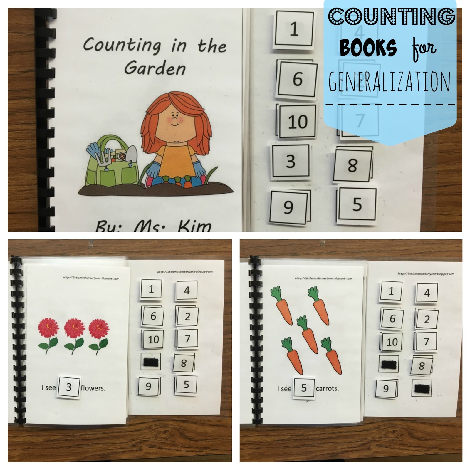 Little Miss Kim's Class: Counting Books for Generalization {FREEBIE!}