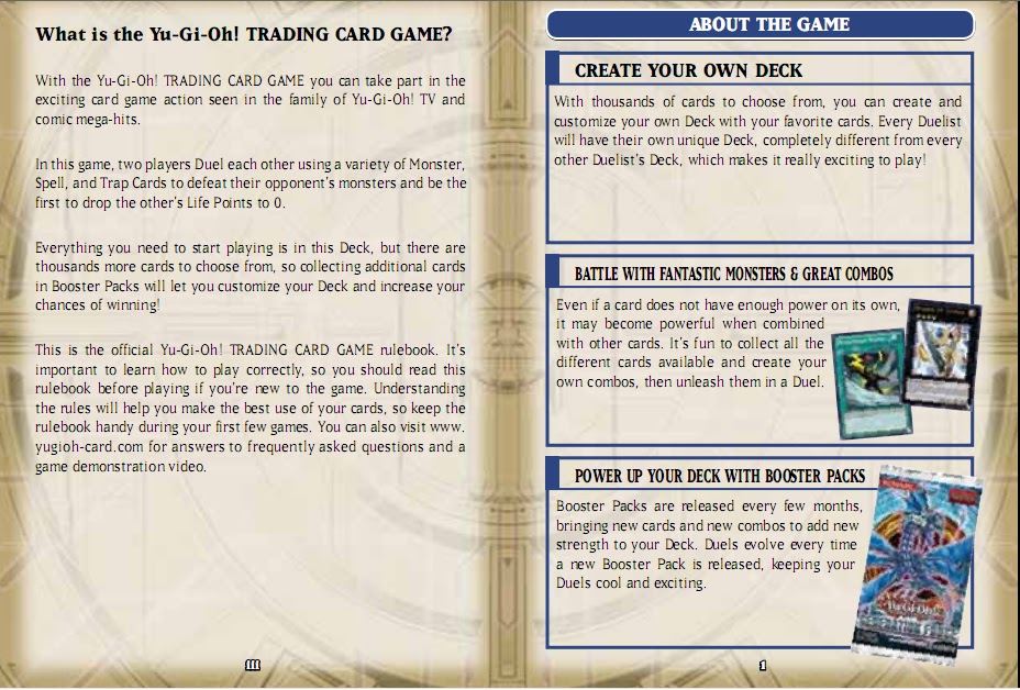 OFFICIAL RULEBOOK TCG YU-GI-OH ~ YU-GI-OH AREA