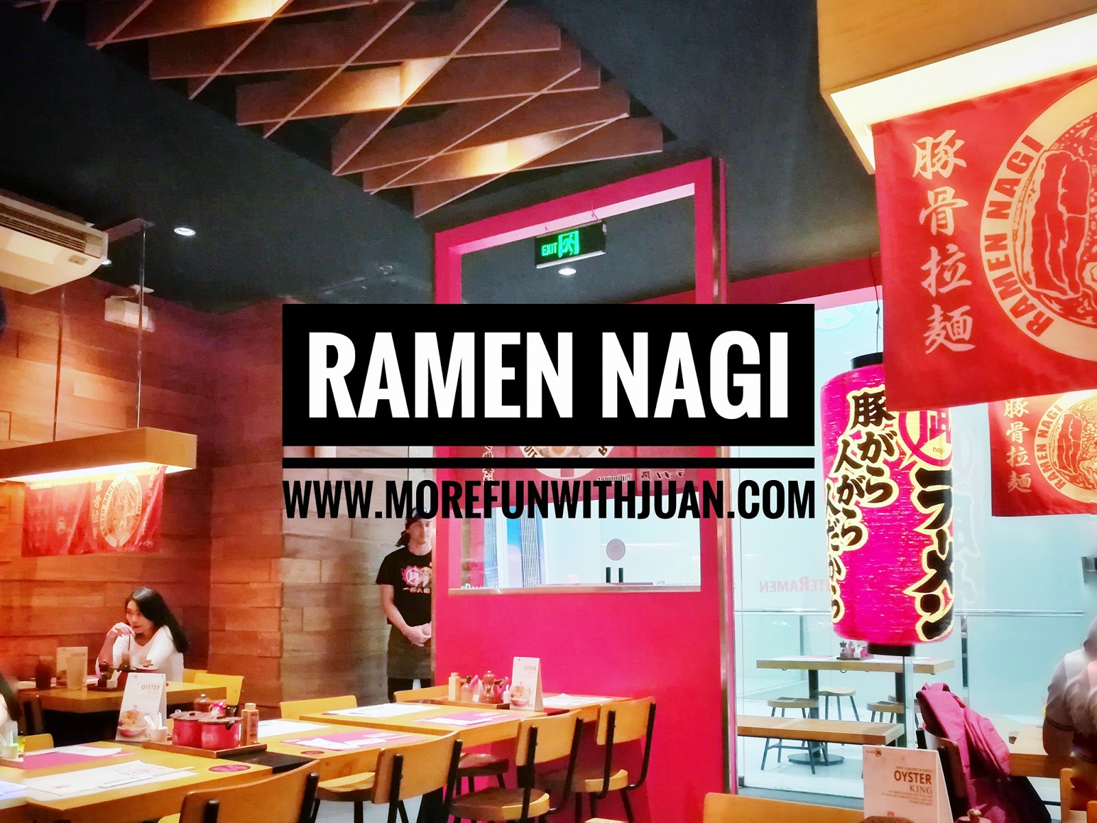 RAMEN NAGI: Your Complete Japanese Noodle Experience in PH (Menu ...