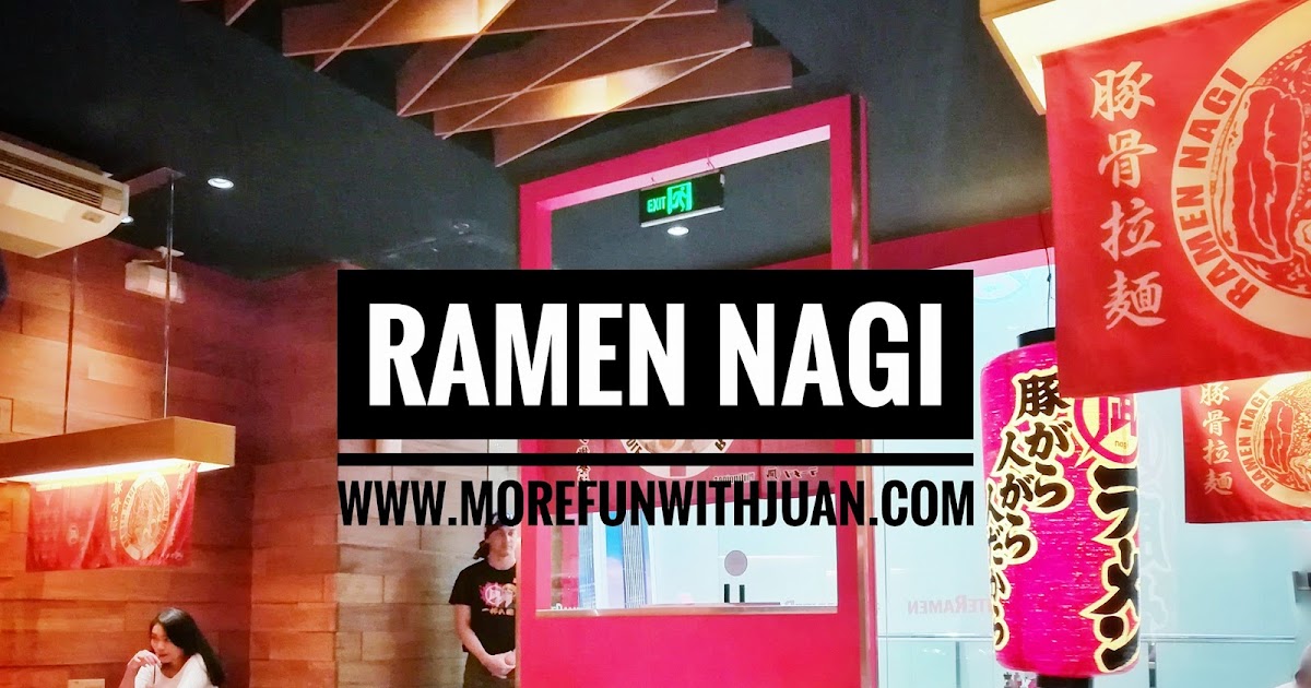 Ramen Nagi - Your Complete Japanese Noodle Experience