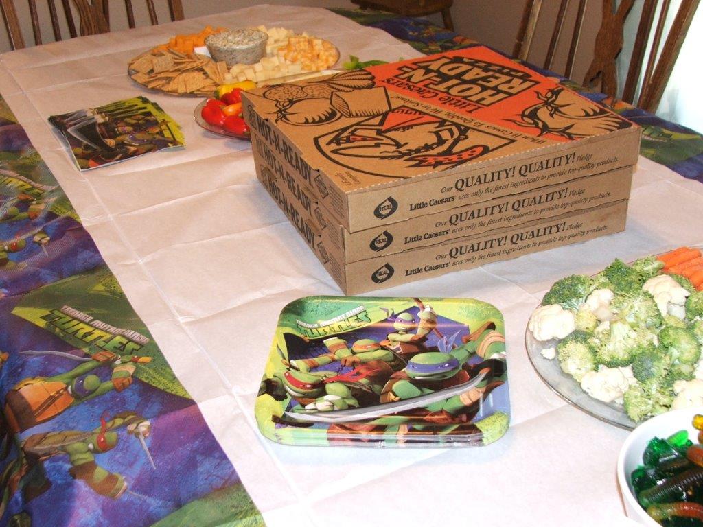 The Pie Less Traveled: Teenage Mutant Ninja Turtle Party - Part 4 ...