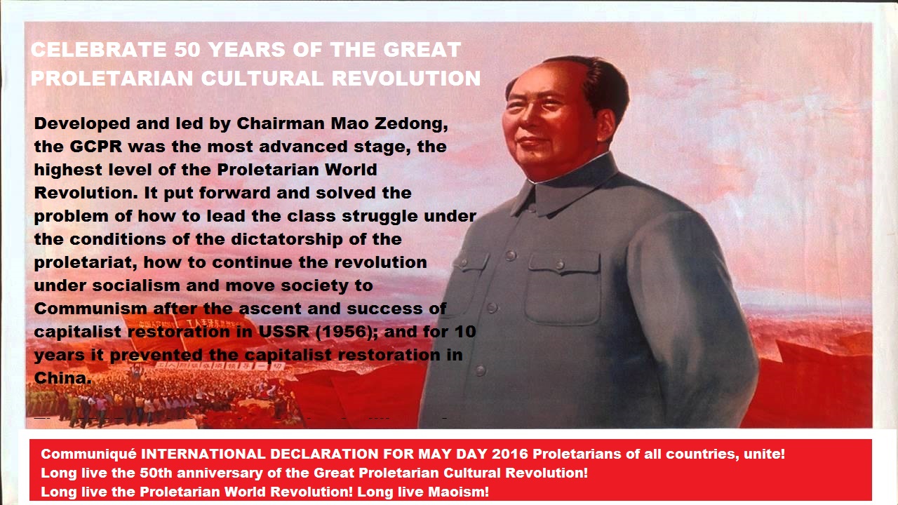 Democracy and Class Struggle: Harsh Thakor on the Great Proletarian ...