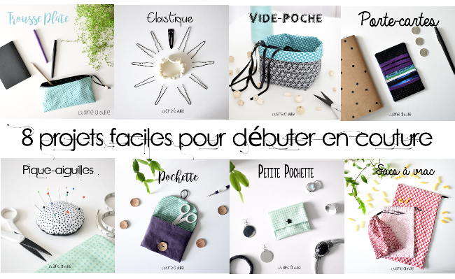 8 projets faciles pour débuter en couture