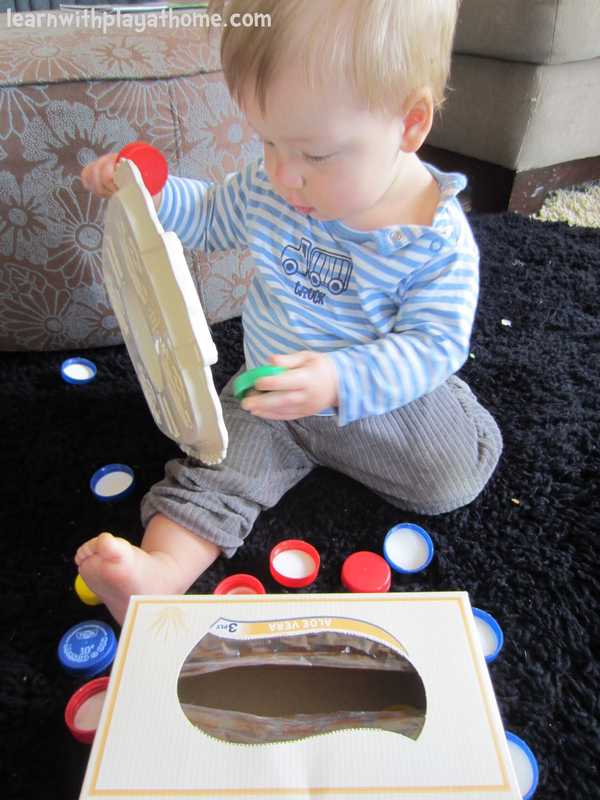 Learn with Play at Home: Baby Play: Tissue Box Play