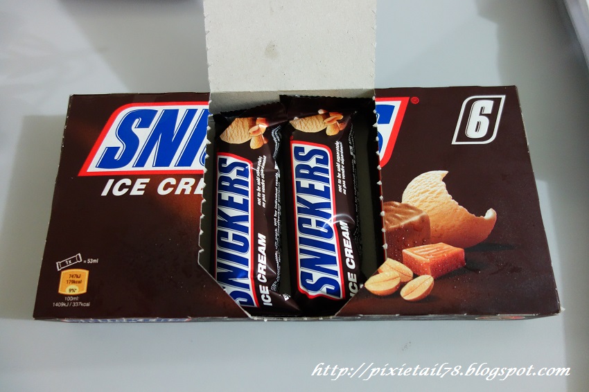Snickers & Mars ice cream bars