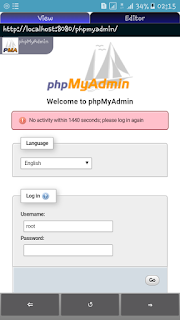 Inti Php versi android - DATA BARU